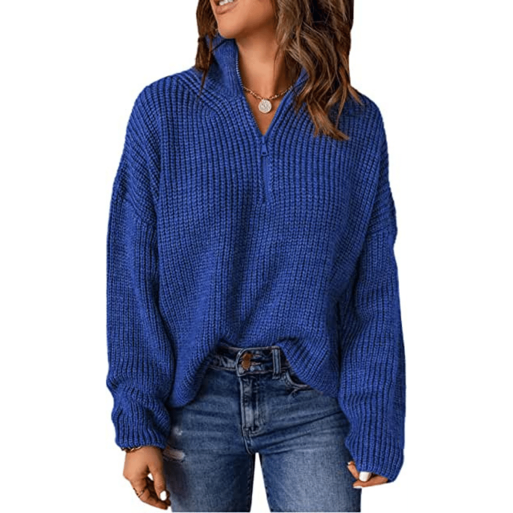 6 Stylish and Comfy Zipper Sweaters